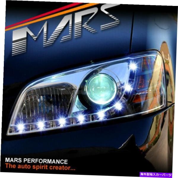 USヘッドライト HSVのための透明DRL LEDプロジェクターヘッドライトSV6 SV8 SSV Clear DRL LED Projector Head Lights for Holden HSV VE Commodore SS SV6...