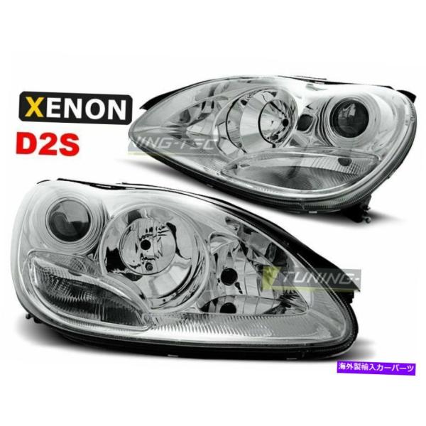 USヘッドライト Ajurot Mallille Mercedes W220 S-Sarja 02-05 Xenon D2S Chrome LPME35WL XINO US Ajovalot mallille Mercedes W220 S...