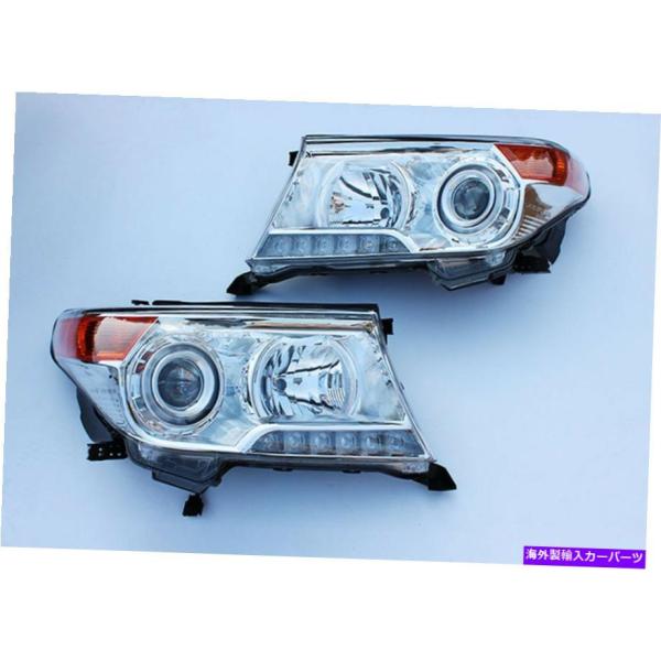 USヘッドライト FREET LEDヘッドライトランプToyota Land Cruiser LC200 2008-2015のK Assyを交換 Front LED Head Light Lamp Replace k Assy for To...