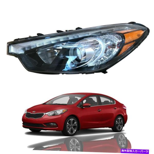 USヘッドライト 2014年2016年Kia Forte Koup leverドライバーサイドヘッドランプW LED Poston 92101-A7210 For 2014 2016 Kia Forte Koup Left Driver S...