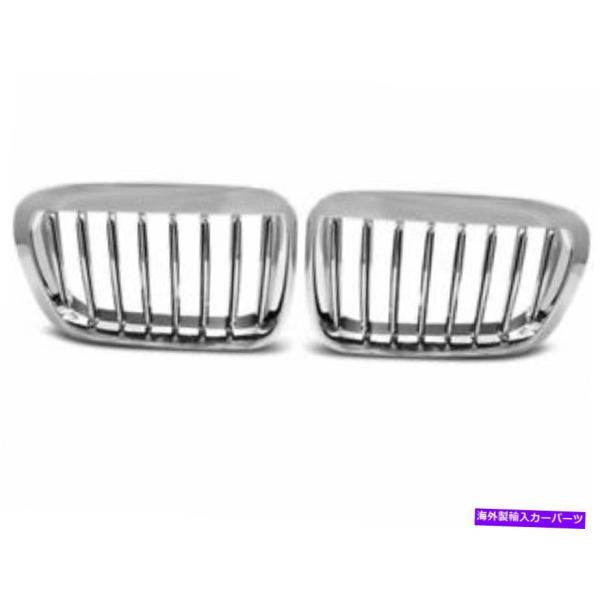 USテールライト Frontgitter Til BMW 3-Serie E46 98-01 St Chrome Gratis forsendelse GRBM04WM Xino Frontgitter til BMW 3-serie E4...