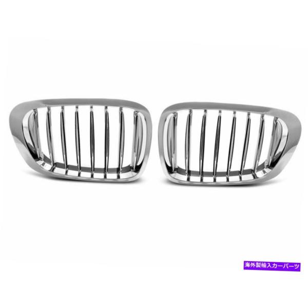 USテールライト Frontgitter Til BMW 3-Serie E46 99-03 Coupe Chrome Gratis Frakt GRBM05WN Xino US Frontgitter til BMW 3-serie E4...