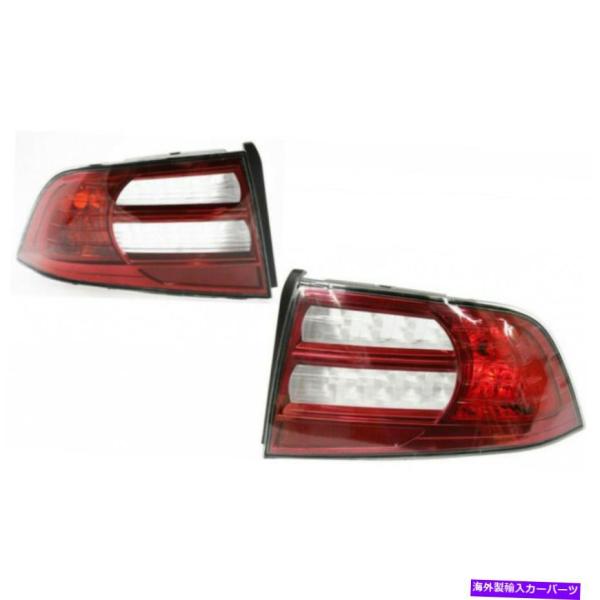 USテールライト Acura TLテールライトアセンブリユニット2007 2008ペアドット認証 For Acura TL Tail Light Assembly Unit 2007 2008 Pair DOT Certified