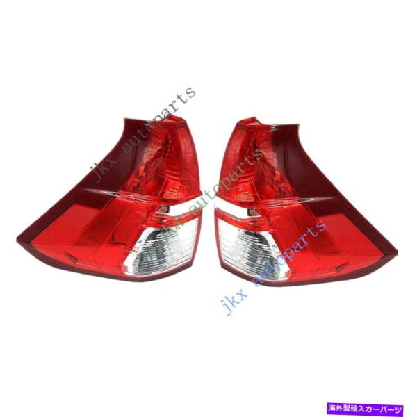 USテールライト PariリアテールライトランプアセンブリHonda CR-V CRV 2015-2016用ROWER RH + LH Pari Rear Tail Light Lamp Assembly Lower RH+LH for H...