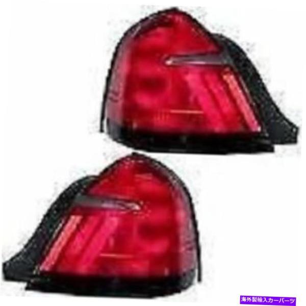 USテールライト 1998 - 2002年Grand Marquis両方左のドライバー＆右Passanderテールレンズ2-PC New 1998-2002 GRAND MARQUIS BOTH LEFT DRIVER &amp; RIGH...