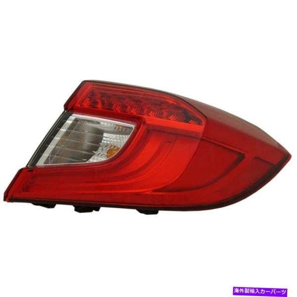 USテールライト Accordsのためのパス客RH 33500TVAA01の外側のテールライトランプ右側 Tail Light Lamp Right Hand Side Outside Passenger RH 33500TVAA01 fo...