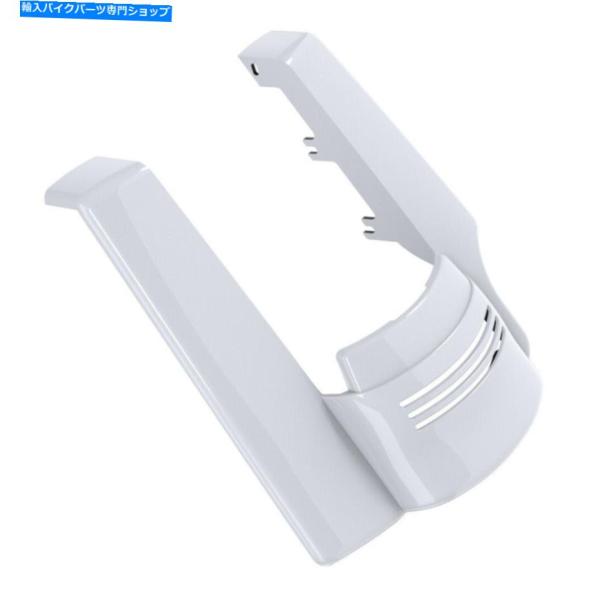 リアフェンダー 砕いたアイスパール2-1リアフェンダー伸びられたフィラーの09+ハーレー Crushed Ice Pearl 2-1 Rear Fender Stretched Filler Extension For 09+ Harley