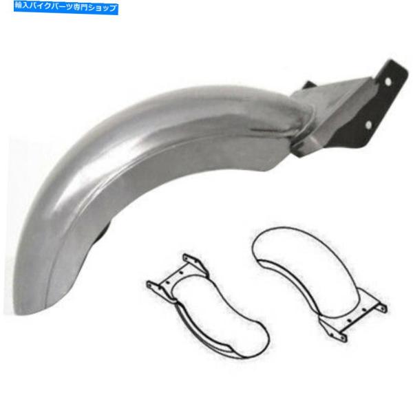 リアフェンダー 後部カスタムフェンダー240 250 260ハーレーソフトのための幅広いシルトレスヘビーデューティ（SR） Rear Custom Fender 240 250 260 WIDE STRUTLESS HEAVY DUTY (...