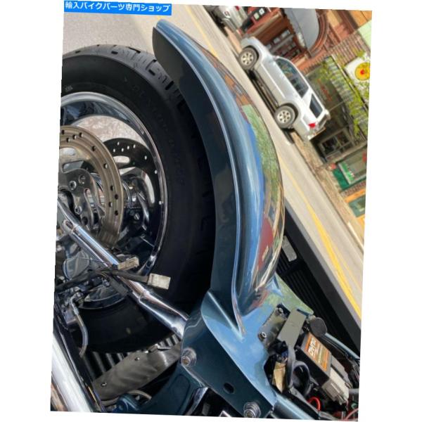 リアフェンダー 7 1/2 "ストラットレスリアフェンダーハーレーチョッパーカスタムソフトボバー新品 7 1/2" Strutless Rear Fender Harley Chopper Custom Softail Bobber New