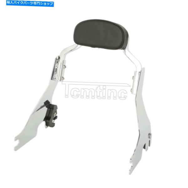 バックレスト Sissy Bar Short Passenterの背もたれの背もたれのHarley Sportster 1200 XL883 2004-2021 Sissy Bar Short Passenger Backrest Fit ...