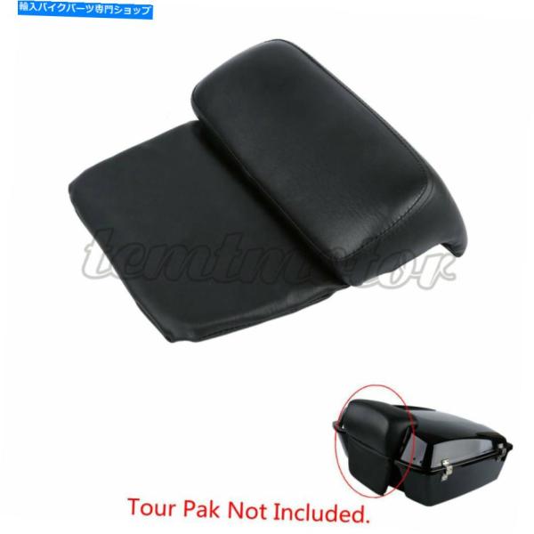 バックレスト ハーレーツアーパックロードエレクトラグライド97-13アメリカ Chopped Razor Trunk Backrest Pad For Harley Tour Pak Road Electra Glide 97-13 US