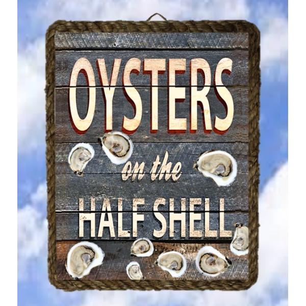 パネルアート Ocean 26 Oysters on 1/2 シェル シーフード 壁 装飾 アートプリント ララリーフレーム- show original title