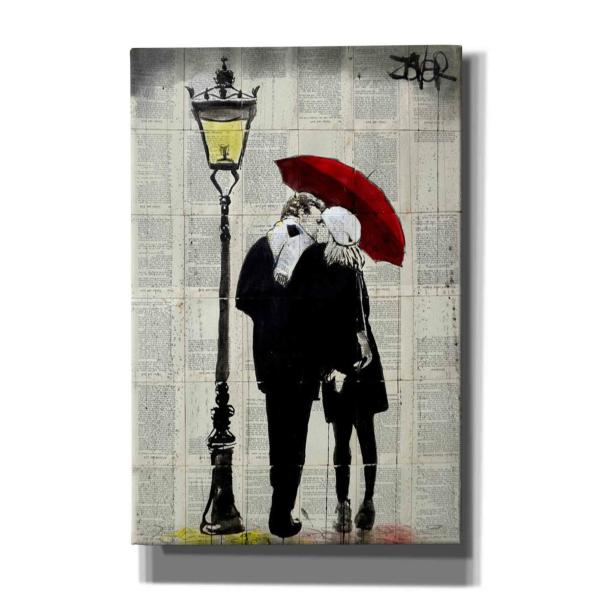 パネルアート Epic Graffiti "Lamp Lovers" by Loui Jover, Giclee キャンバス ウォールアート- show original title