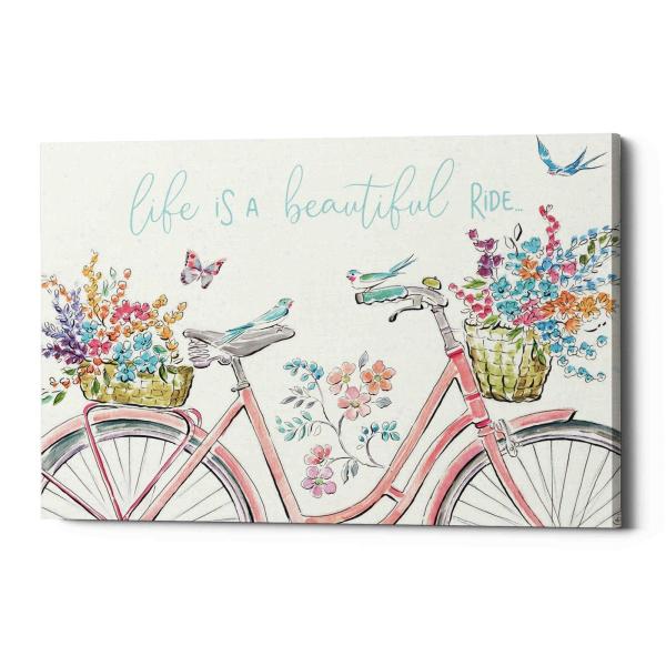 パネルアート Epic Graffiti 'Sparrow Spring III Light' by Daphne Brissonet 、 ジクリー キャンバス ウォール- show original title