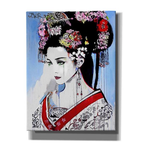 パネルアート Epic Graffiti "Princess" by Loui Jover, Giclee キャンバス ウォールアート- show original title