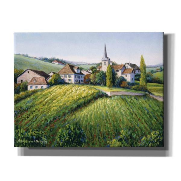パネルアート Epic Graffiti 'German Spring Vineyard' Barbara Felisky, Giclee キャンバス ウォール Ar- show original title