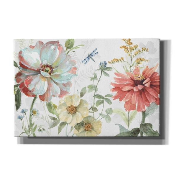 パネルアート Epic Graffiti 'Spring Meadow II' by Lisa Audit, キャンバスウォールアート- show original title