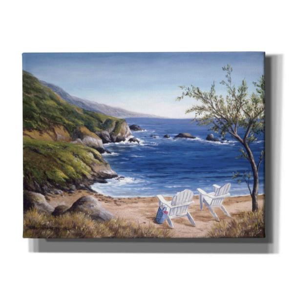 パネルアート Epic Graffiti 'Overlook the Pacific' by Barbara Felisky, Giclee キャンバス ウォール A- show original title