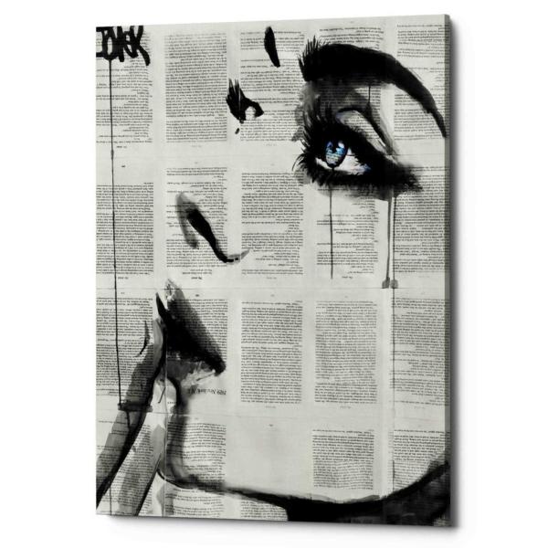 パネルアート Epic Graffiti "Never Know" by Loui Jover, Giclee キャンバス ウォールアート- show original title