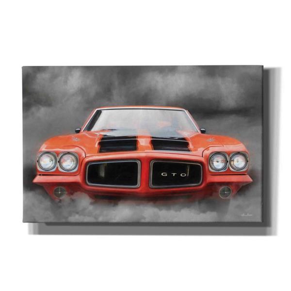 パネルアート Epic Graffiti 'Burn Out' by Lori Deiter, Giclee Canvas Wall Art