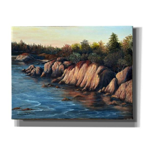 パネルアート Epic Graffiti 'Carmel Sunset' by Barbara Felisky, Giclee キャンバス ウォールアート- show original title