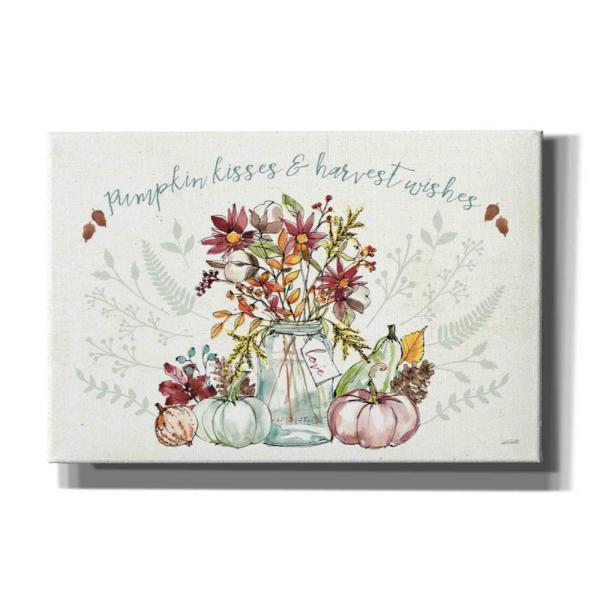 パネルアート エピックグラフィティ 'フェスティティブフォリアージI' by Anne Tavoletti, ジクリーキャンバスウォールアート- show original title