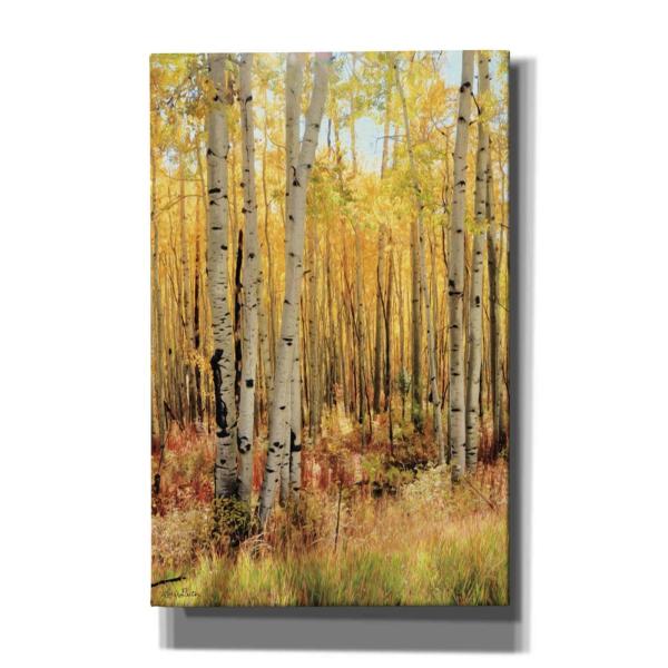 パネルアート Epic Graffiti 'Solid Gold II' by Lori Deiter 、 ジクリー キャンバス ウォールアート- show original title