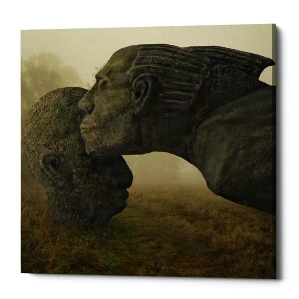 パネルアート Epic Graffiti "Mother's Kiss" by Dariusz Klimczak, Giclee キャンバス ウォールアート- show original title