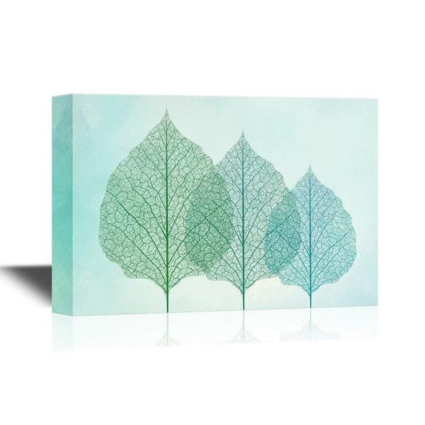 パネルアート Wall 26-Visible Leaf Vein Gallery-CVS - 32 インチx 48 インチ付き抽象葉- show original title