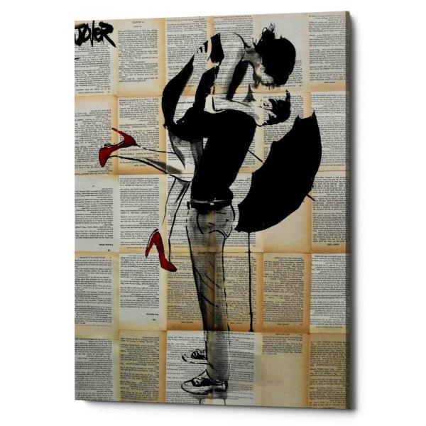 パネルアート Epic Graffiti "Always Again" by Loui Jover, Giclee キャンバス ウォールアート- show original title