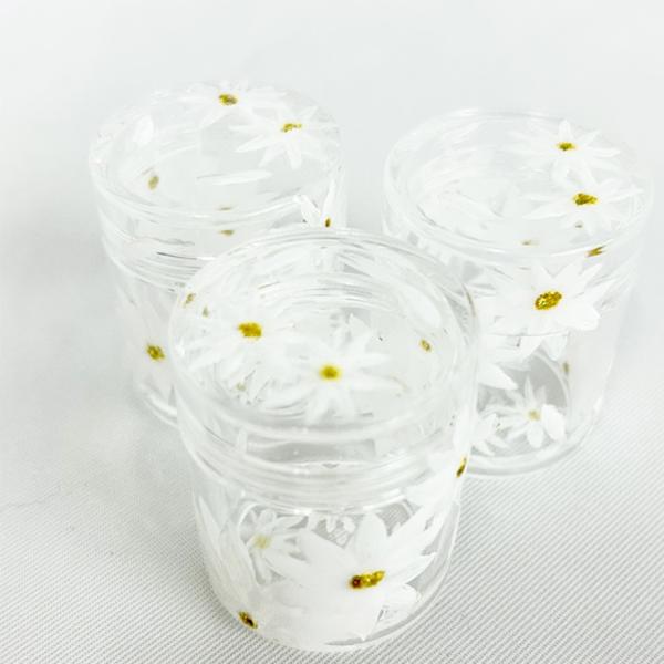 製作者が一つ一つイラストを手描きしている商品です。サイズ：直径3.5cm×高さ4.3cm※イラストには個体差がございます。※完全密閉ではございませんので水漏れをする可能性がございます。　予めご了承くださいませ。