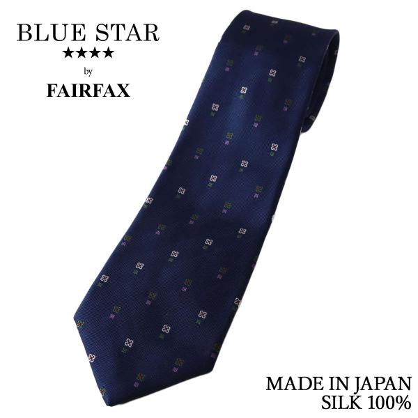 [ ブランド ] フェアファクス FAIRFAX[ 商品番号 ] jg27663[ ベースカラー ] ネイビー[ 素材 ] シルク100%[ 当店通常価格 ] 12,100円（税込）[ 生産国 ] 日本 MADE IN JAPAN[ 発売元...