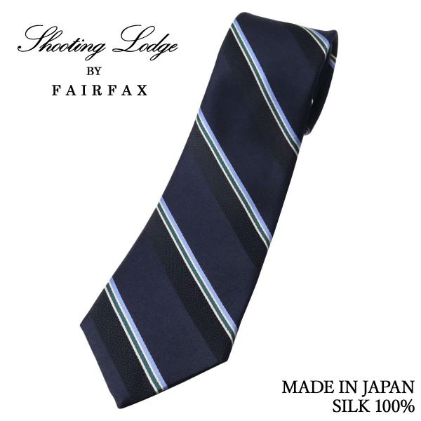 [ ブランド ] フェアファクス FAIRFAX[ 商品番号 ] st27729[ ベースカラー ] ミッドナイトブルー 濃いネイビー[ 素材 ] シルク100%[ 当店通常価格 ] 9,350（税込）[ 生産国 ] 日本 MADE IN ...