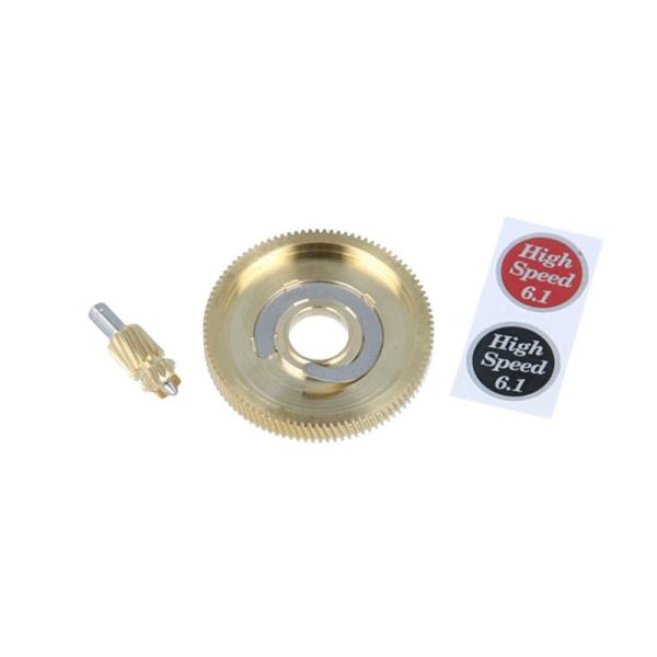 リニューアルいたしましたABU Ambassadeur 1500/2500シリーズ用ハイスピードギヤセットです。純正に比べリトリーブスピードをアップできます。純正の巻き取り速度に満足していない方はご検討ください。 今後は単品販売やサムバーモ...