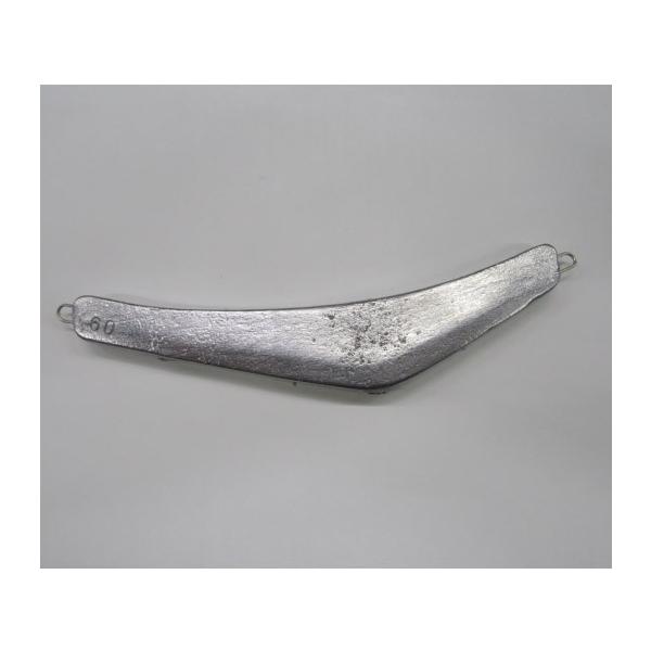 HATA工房と芦ノ湖フィッシングセンターおおば共同制作のヒメトロシンカーです。両サイド面にリフレクトシールを張っても効果的です。60号