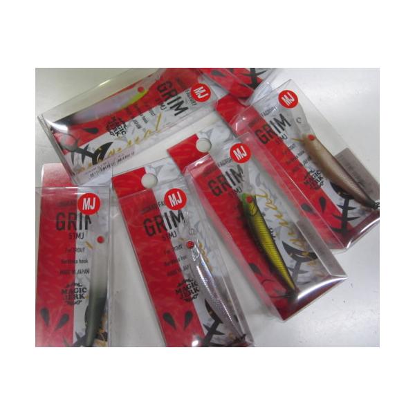 エリアミノーイングのスーパーテクニック「マジックジャーク」に不可欠な魚の活性やレンジに合わせる深度と浮力をタイプ別にシステム化。第1弾のHFMJ/FMJと比べ、第2弾のMJ/MJ改は直進安定性が強く、左右にだーとするリアクション要素は少ない...