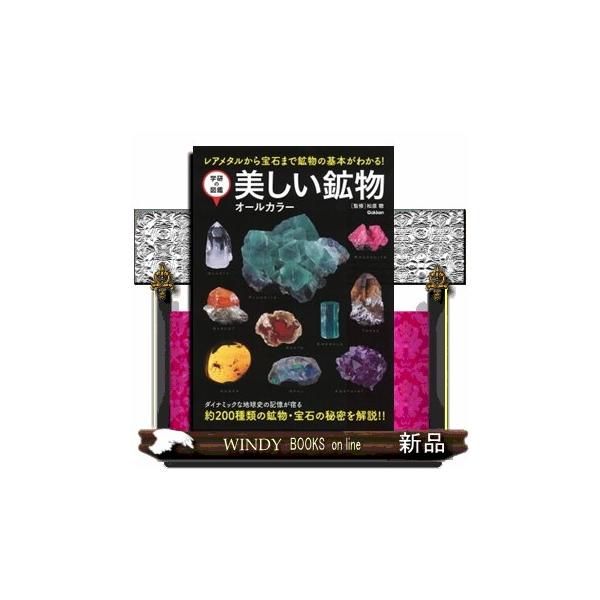 レアメタルから宝石まで鉱物の基本がわかる！ダイナミックな地球史の記憶が宿る、約２００種類の鉱物・宝石の秘密を解説！！