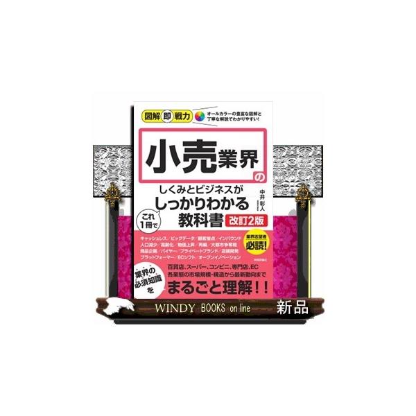 百貨店、スーパー、コンビニ、専門店、ＥＣ各業態の市場規模・構造から最新動向まで業界の必須知識をまるごと理解！！
