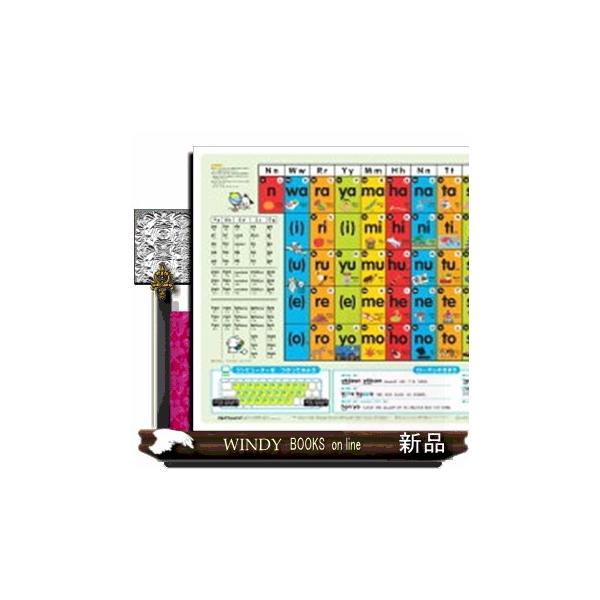 ★ローマ字を覚えたいお子さまにぴったり！水をつけるとお風呂の壁に貼れる、「ユポFGS」紙を使用したポスタータイプの教材です。★見やすい大きな文字の、カラフルなポスター！文字を大きく掲載しているので、文字の形や大きさ、書き順がわかりやすくなっ...