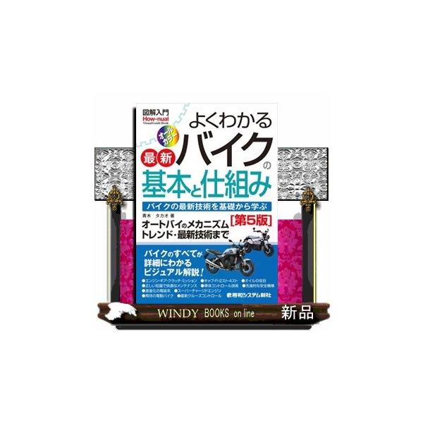 オートバイのメカニズムトレンド・最新技術まで。バイクのすべてが詳細にわかるビジュアル解説！