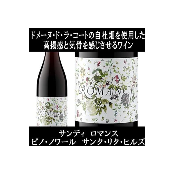 サンディ ロマンス シャルドネとピノ ノワールは、サンタ リタ ヒルズAVAの西の端にあるドメーヌ ド ラ コートの自社畑のブドウのみで造られています。ドメーヌ ド ラ コートの自社畑、南向きで風の影響を受ける下部にあるシャルドネとピノ ノ...
