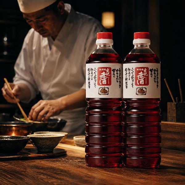 ■北海道・九州・四国の配送は1個口毎にプラス400円かかります。■離島・沖縄への配送には1個口毎に別途送料がかかります。　　　　　　【商品説明】プロの料理人に愛される料理酒。熊本特産の赤酒を、プロの料理人のアドバイスにより料理専用に醸造。微...