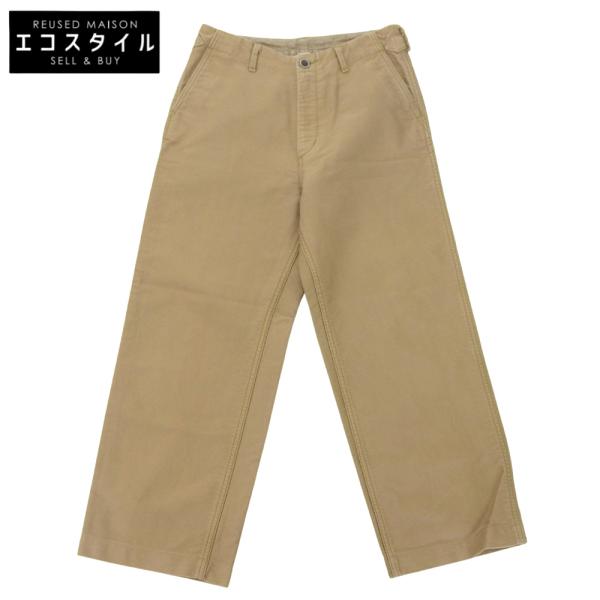■商品番号：2777100000174775■商品情報ブランド）オーラリータイプ）FINX MOLESKIN WIDE PANTS ボトムス メンズ ブラウン系 3 A6AP01FMカラー）ブラウン系サイズ）表記サイズ：3ウエスト：78cm...