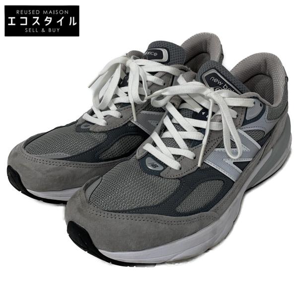 ■商品番号：2777100000179947■商品情報ブランド）ニューバランスタイプ）M990GL6 グレー ローカットスニーカーカラー）グレーサイズ）表記サイズ：28.5アウトソール：32cmくつ幅：12cm (若干の誤差はご了承下さい。...