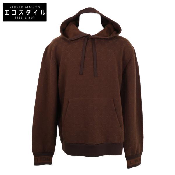 ■商品番号：2777100000181457■商品情報ブランド）ルイヴィトンタイプ）【美品/国内正規】RM212 AU7 HLN81W モノグラム プルオーバー ニットパーカーカラー）ブラウン素材）ウールサイズ）表記サイズ：M肩幅：51cm...