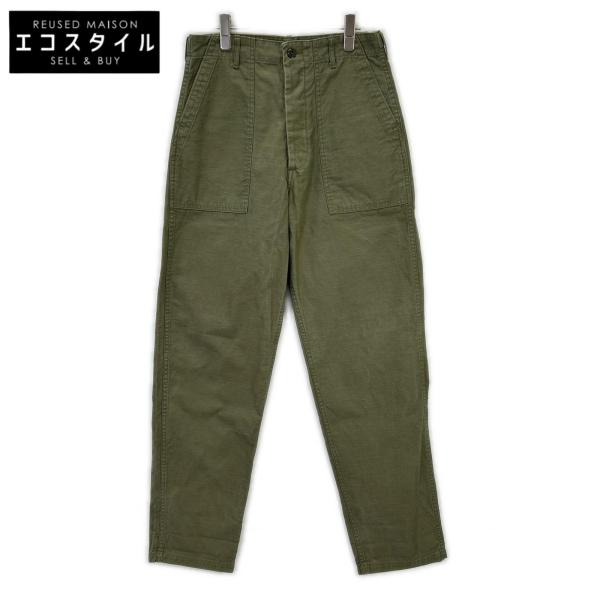 【商品情報】商品番号：2777100000182163ブランド）ティーシービージーンズ / TCB JEANS&amp;CO.タイプ）オリーブ 50's BAKER PANTSカラー）カーキ【サイズ】表記サイズ：表記無しウエスト：72cm股...