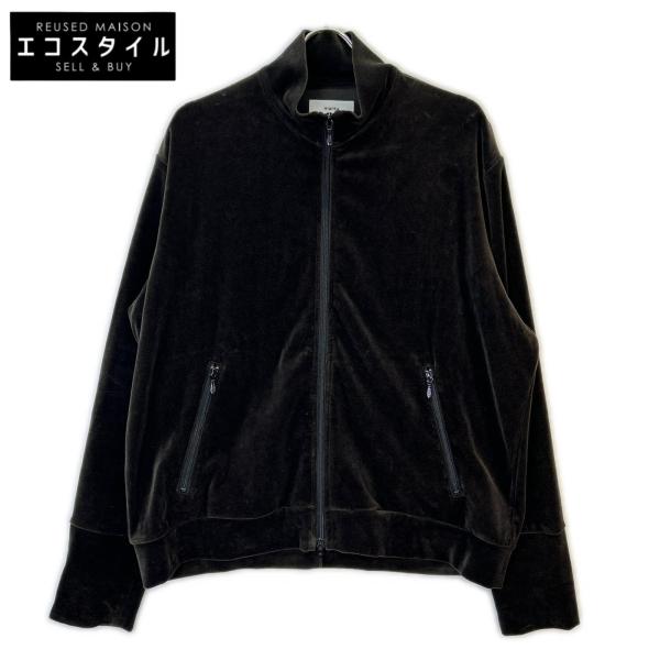 【商品情報】商品番号：2777100000185653ブランド）マーカ / markaタイプ）25AW M25C19CS01C チャコール オーガニックコットンベロア フルジップトラックジャケットカラー）チャコールシーズン）春秋素材）コット...
