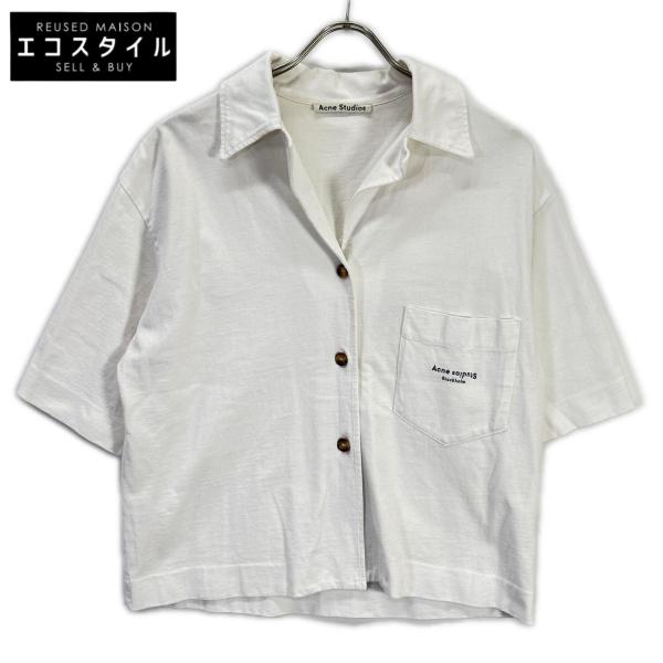 【商品情報】商品番号：2777100000188826ブランド）アクネ ストゥディオズ / ACNE STUDIOSタイプ）2710700754 ホワイト Stockholm S/S シャツカラー）ホワイトシーズン）夏素材）コットン【サイズ...
