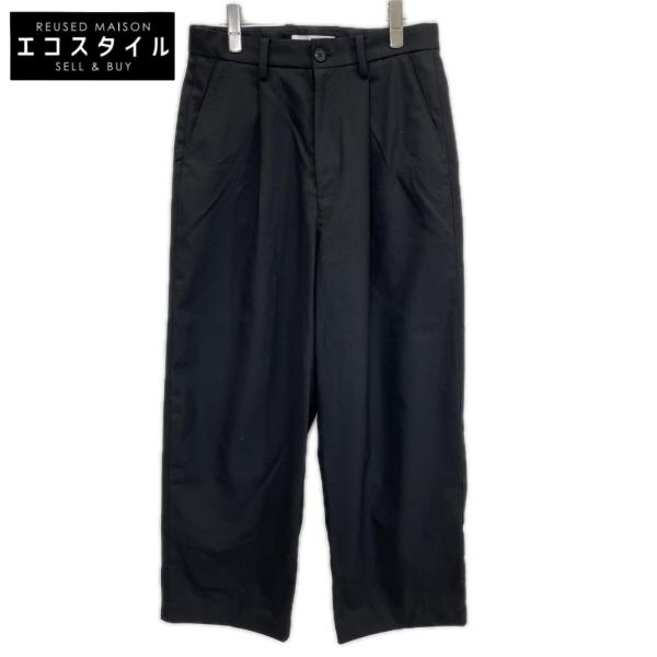 【商品情報】商品番号：2777100000201644ブランド）コルニエ / Cornierタイプ）ブラック ウール100% buffaloボタン スラックスパンツカラー）ブラック素材）ウール【サイズ】表記サイズ：Sウエスト：72cm股上：...