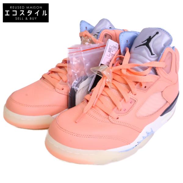 ■商品番号：2777700000003886■商品情報ブランド）ナイキタイプ）×DJ KHALED DV4982-641 AIR JORDAN 5 カラー）Crimson Bliss/Leche Blue-Sail素材）レザーサイズ）表記サ...